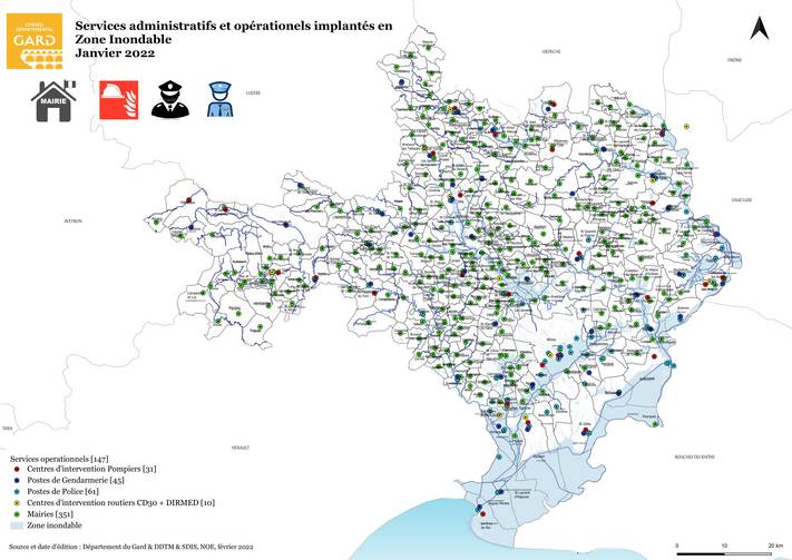Services administratifs et opérationnels de gestion de crise en zone ...